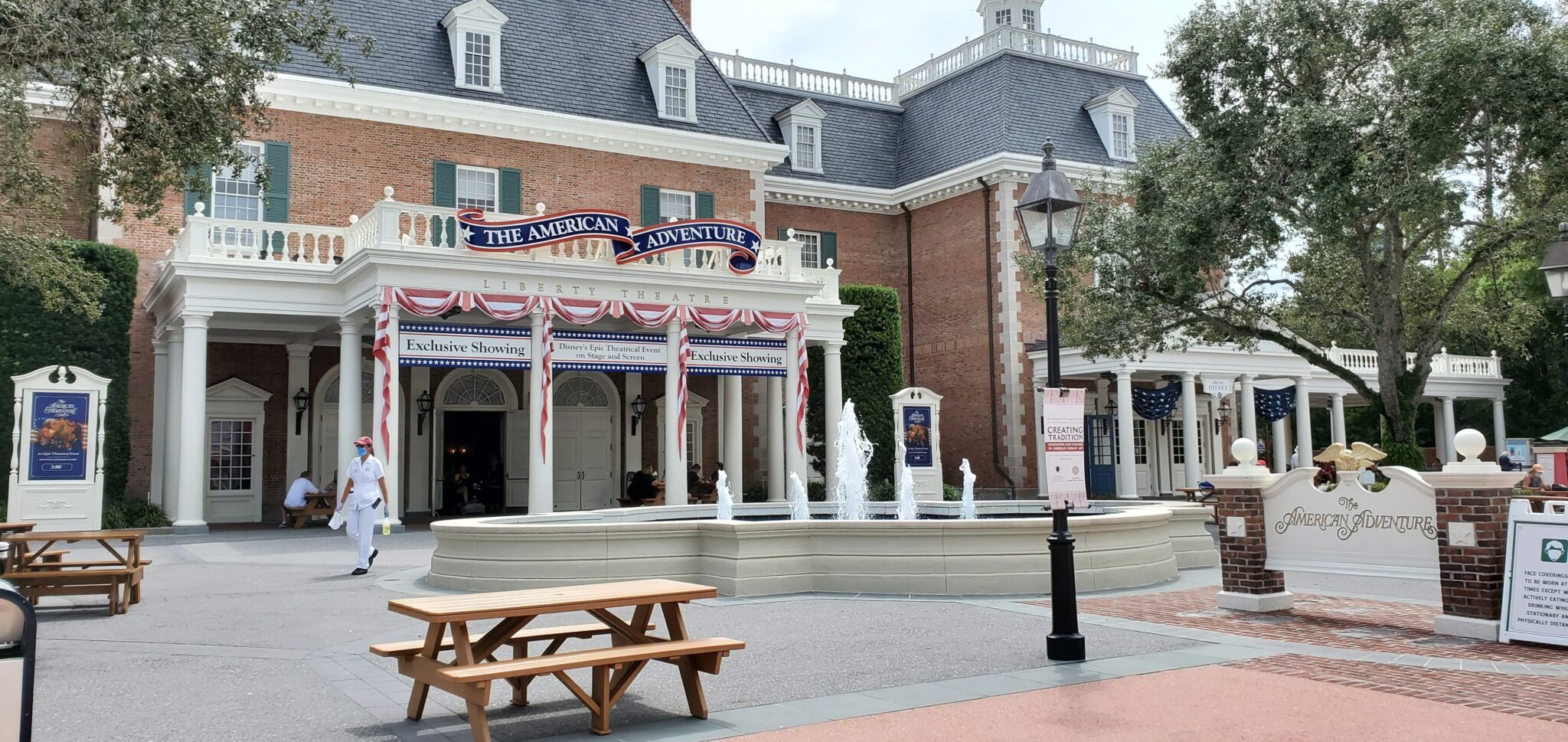 Epcot's American Adventure Closed for Refurbishment | Chip and Company