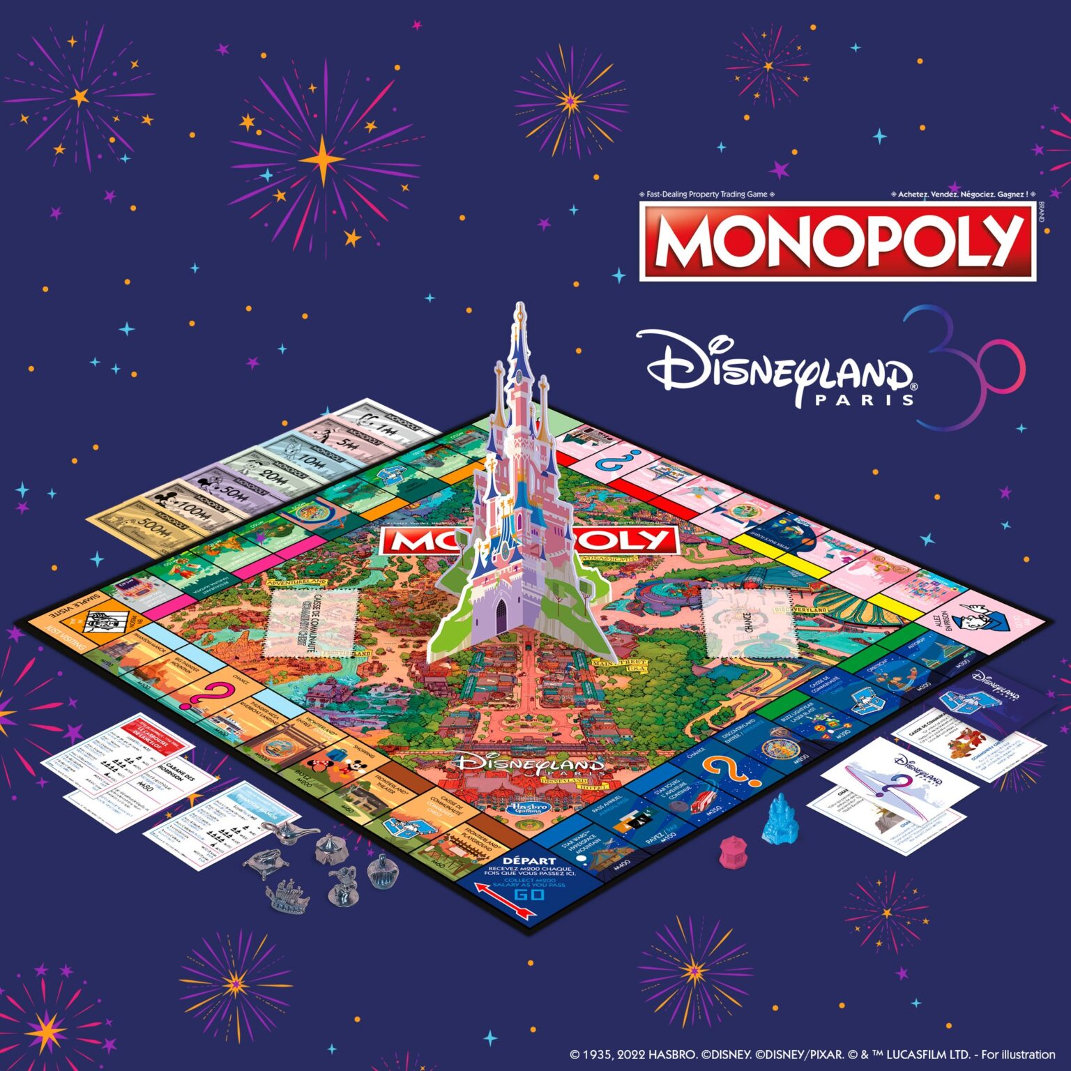 Disneyland Paris Monopoly Board Game Coming Soon | Chip and Company
