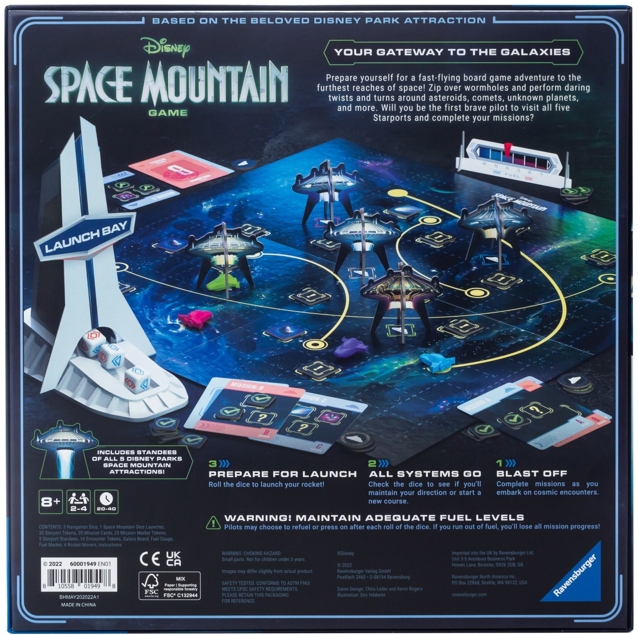 All Systems Go: All new Space Mountain Board Game coming soon | Chip and Company