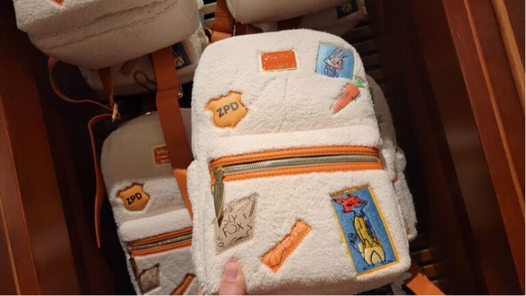 New Fuzzy Zootopia Loungefly Backpack Spotted At Walt Disney World ...