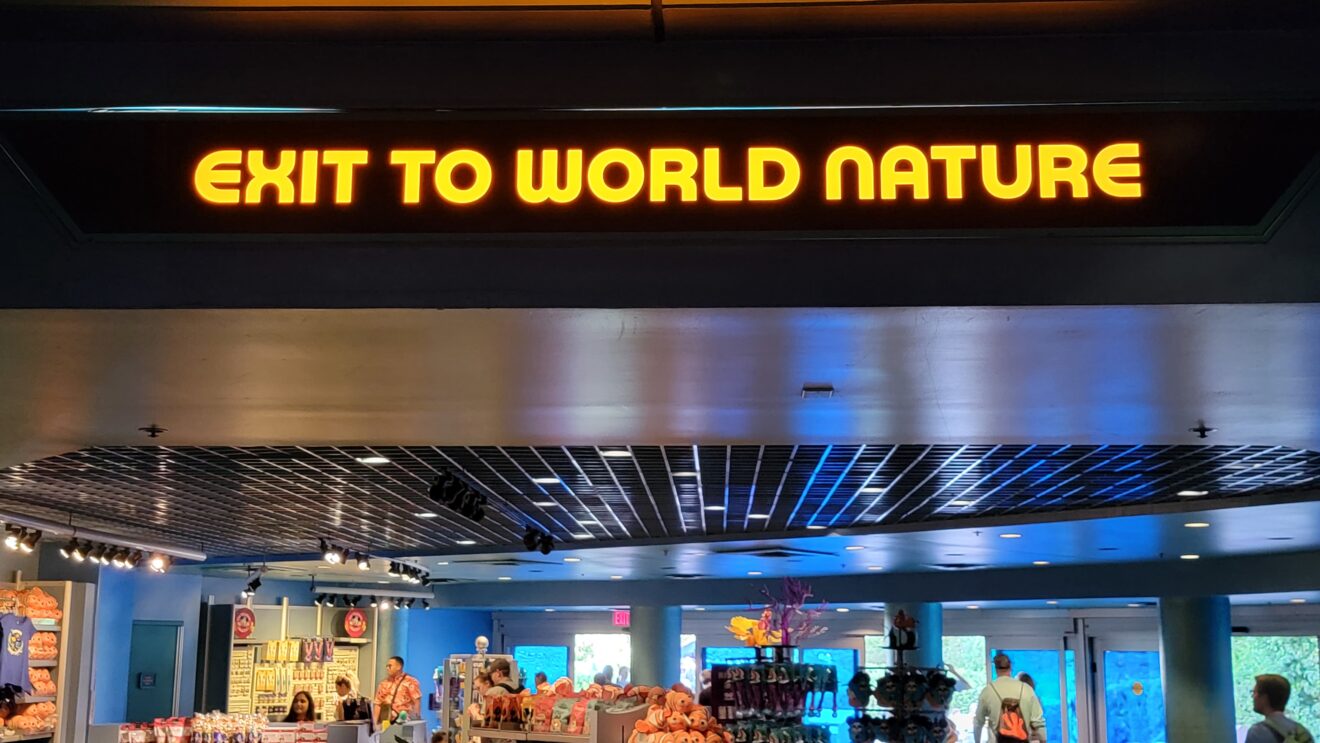 Final Future World Sign Replaced in Epcot | Chip and Company