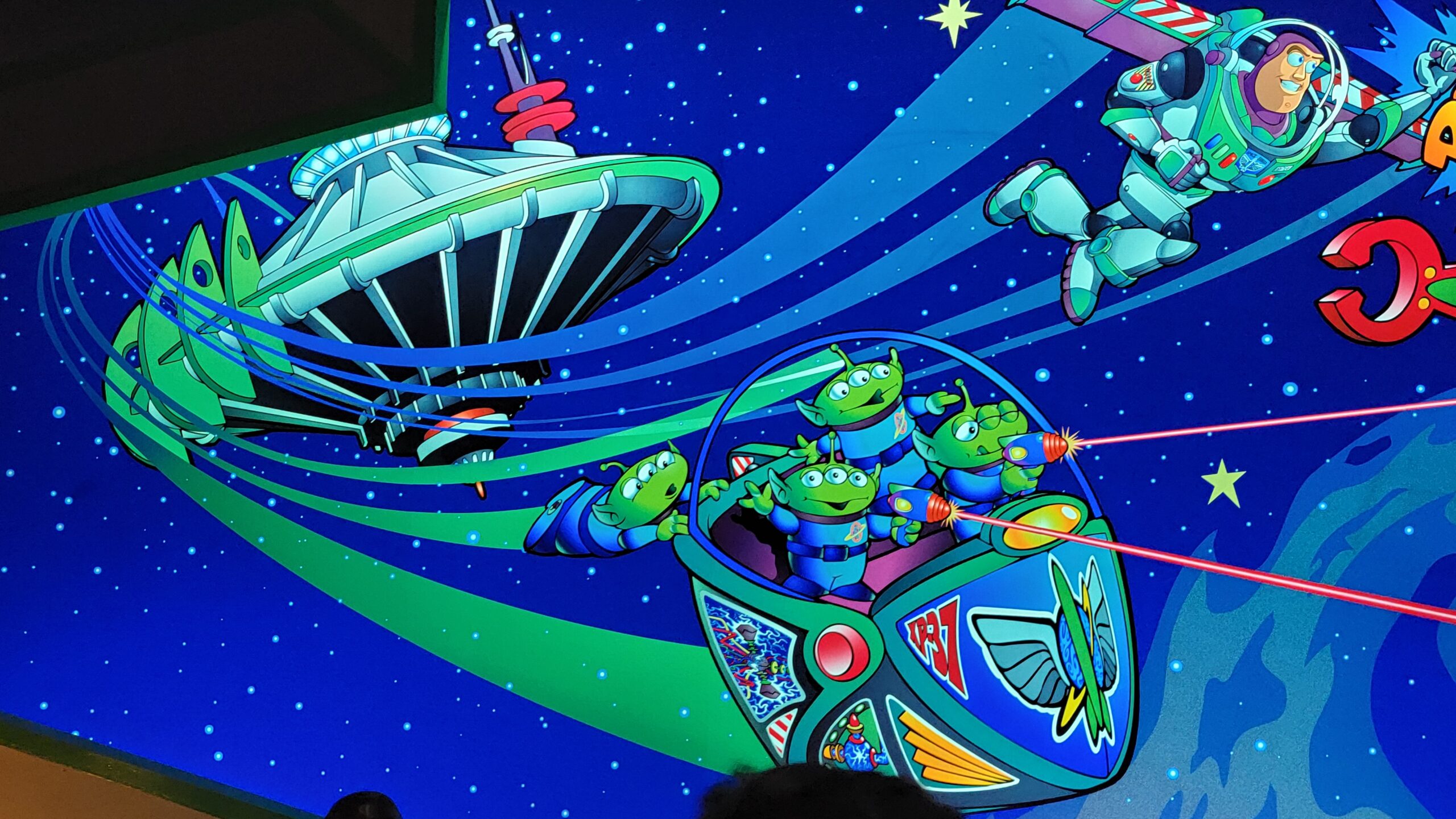 Buzz Lightyear Space Ranger Spin Mural Receives New Update | Chip and ...