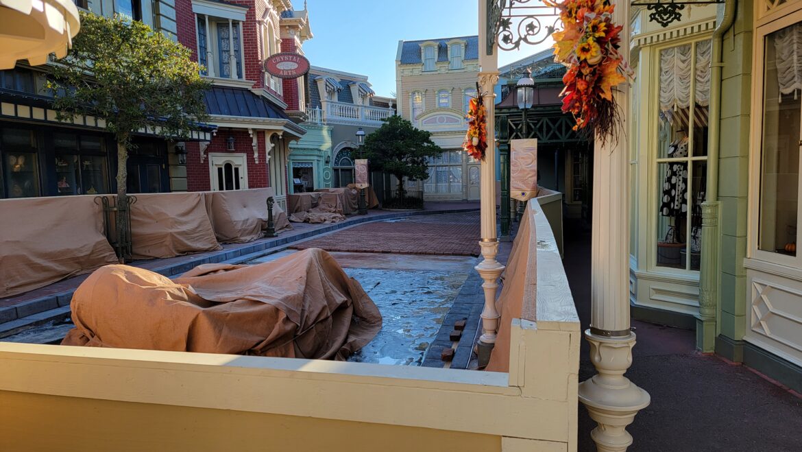 Disney has started the brickwork for Main Street Construction Projects ...