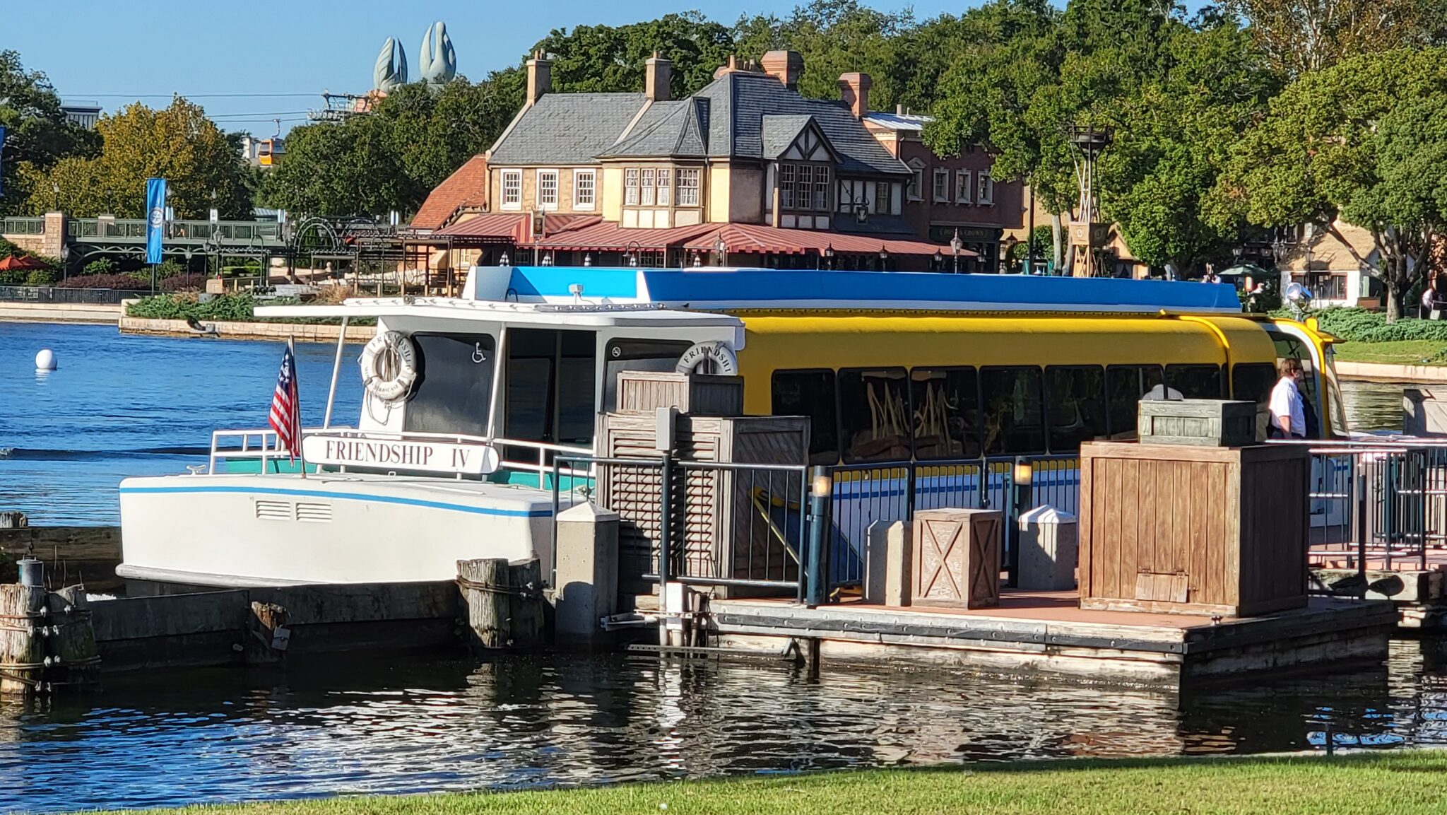 Epcot's Friendship Boat Receives New Paintjob | Chip and Company