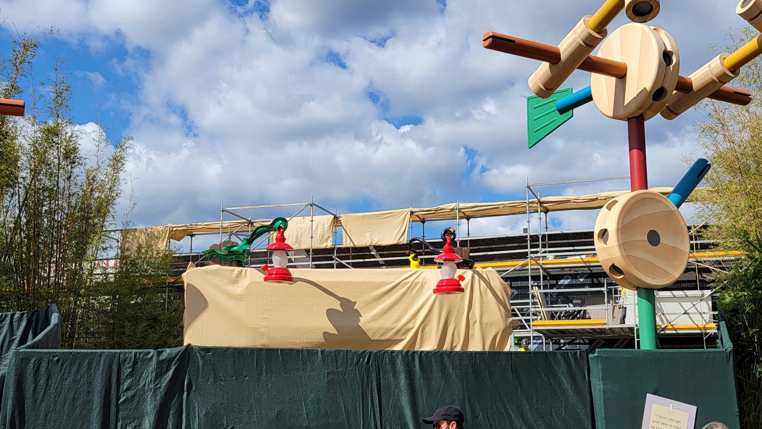 New Sign and Lamps installed for Roundup Rodeo BBQ in Toy Story Land at ...