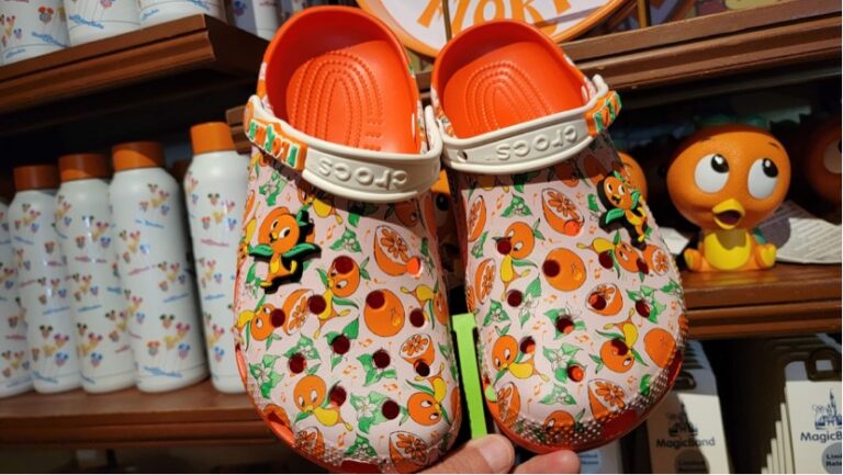 New Orange Bird Crocs From The Vault Collection Are Available At Walt ...