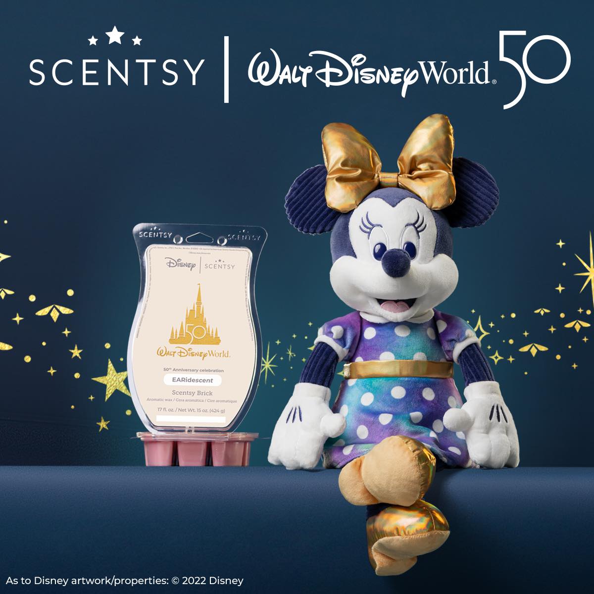 Walt Disney World Resort 50th Anniversary Celebration Scentsy ...
