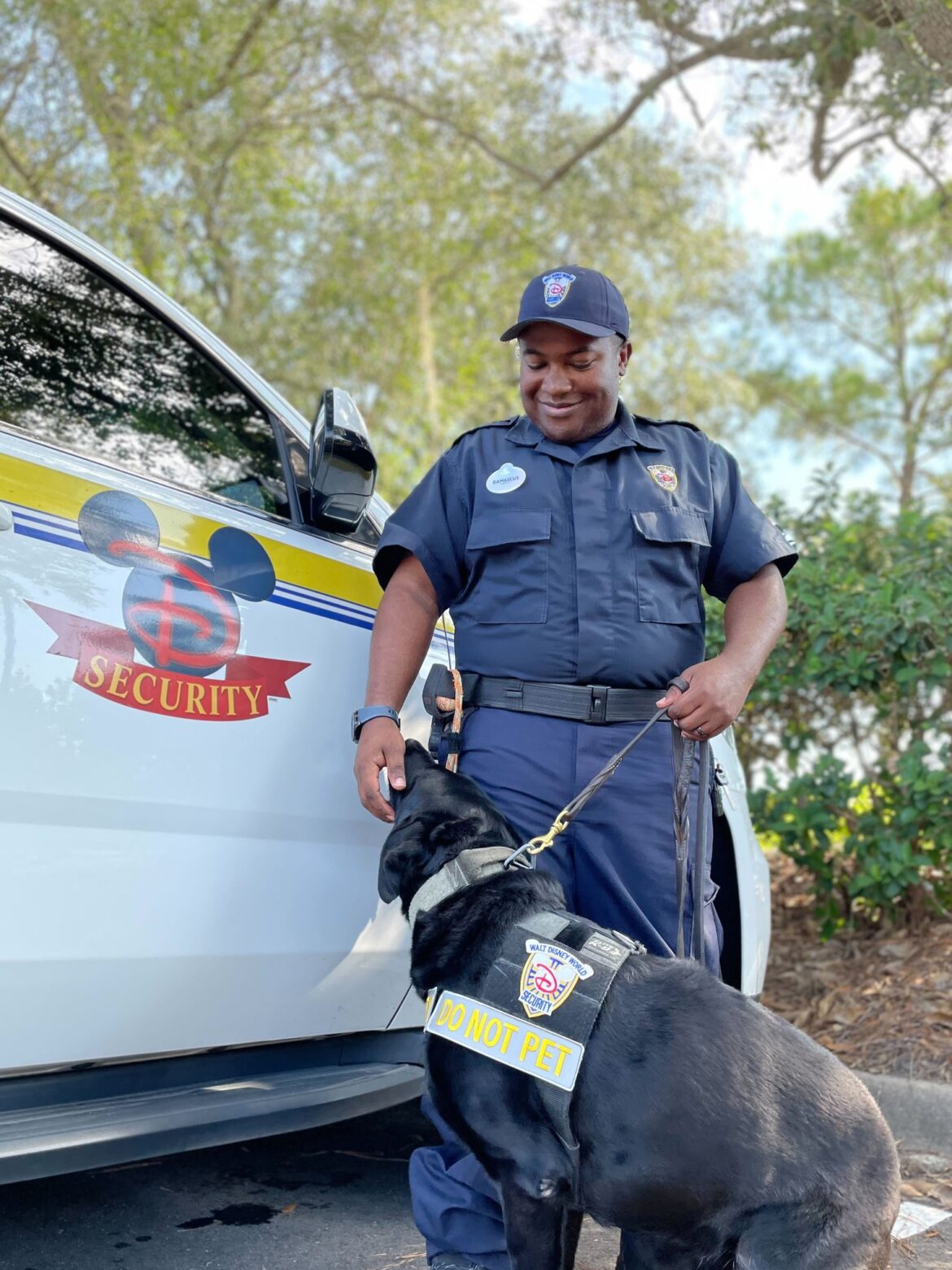 Young Aspiring K9 Handler Receives Magical Moment from Disney Security ...