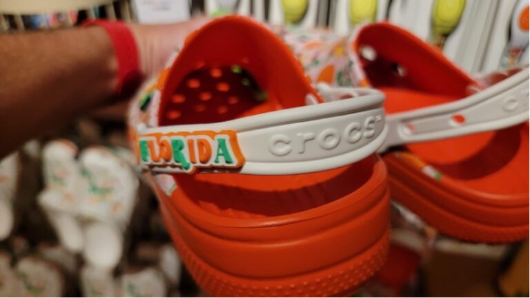 New Orange Bird Crocs From The Vault Collection Are Available At Walt ...