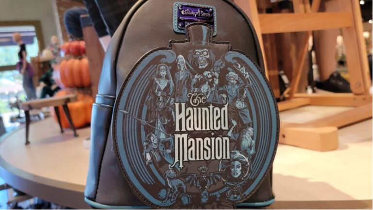New Haunted Mansion Glow In The Dark Backpack Spotted At Walt Disney ...