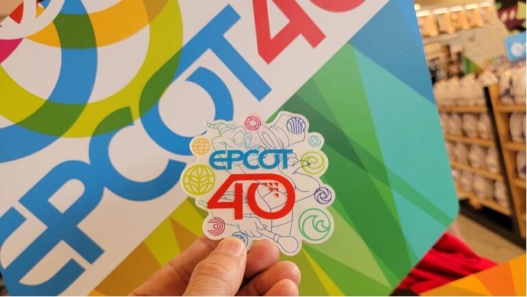 New Epcot 40th Anniversary Merchandise Spotted At Epcot! | Chip and Company