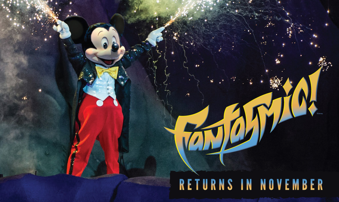 Fantasmic Opening in November 2022 at Hollywood Studios | Chip and Company