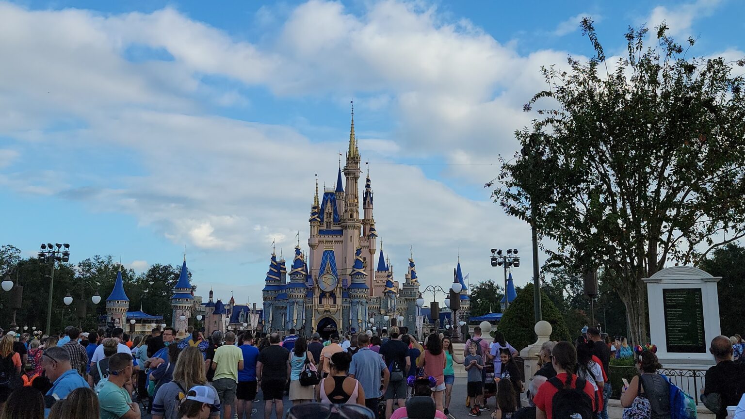U.S. Airforce Thunderbirds Flyover the Magic Kingdom | Chip and Company