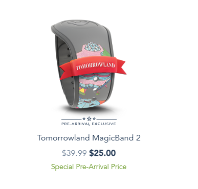New Classic Magic Kingdom Pre-Arrival MagicBands now available | Chip ...