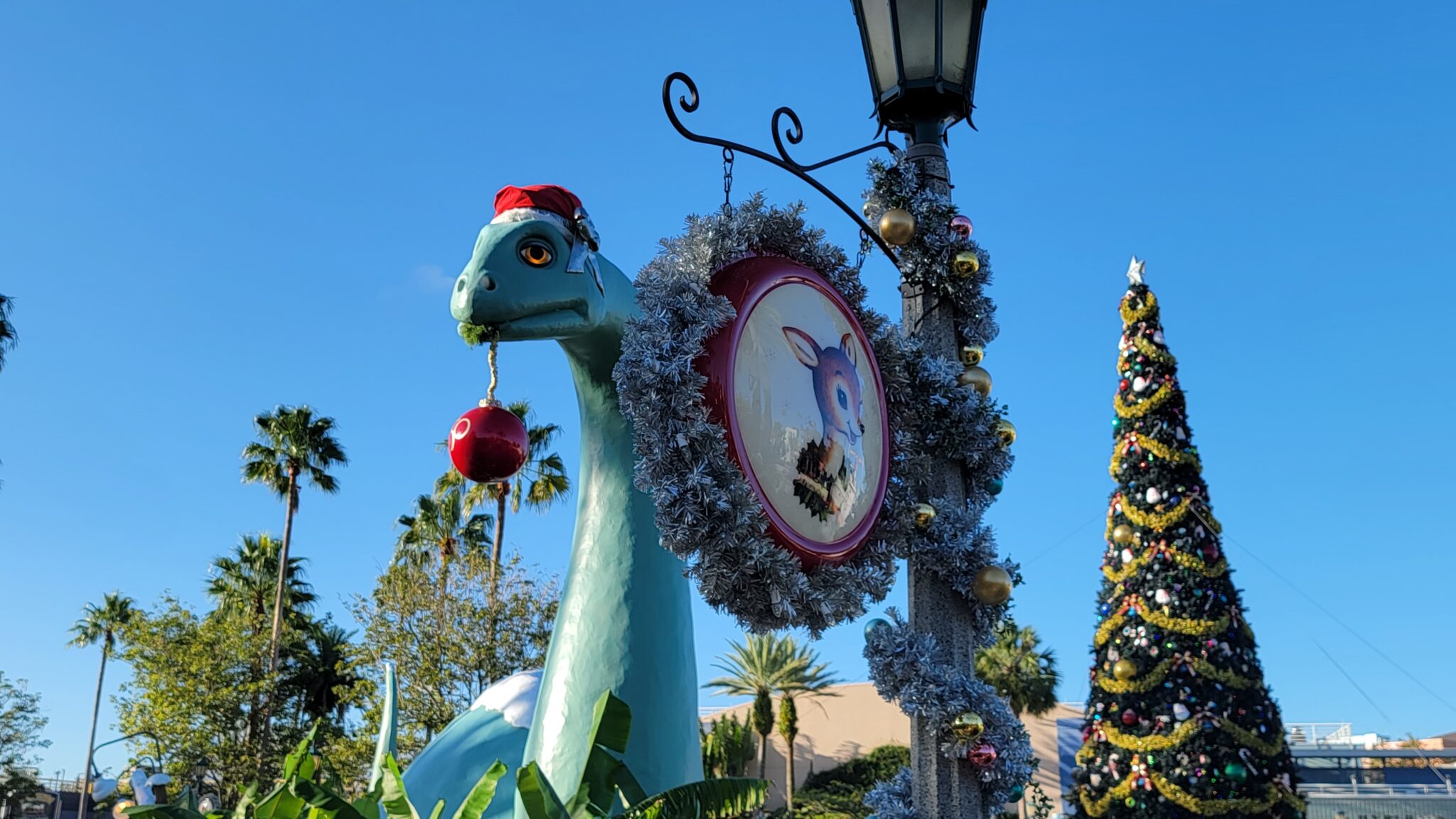 Gertie Decorated for the Holidays at Hollywood Studios | Chip and Company