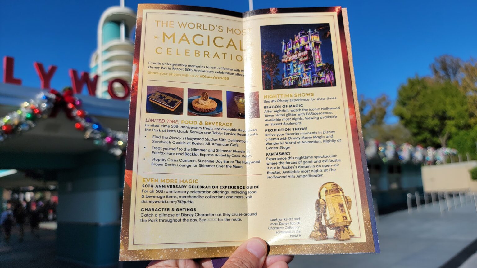 Hollywood Studios Receives New Map featuring Fantasmic | Chip and Company