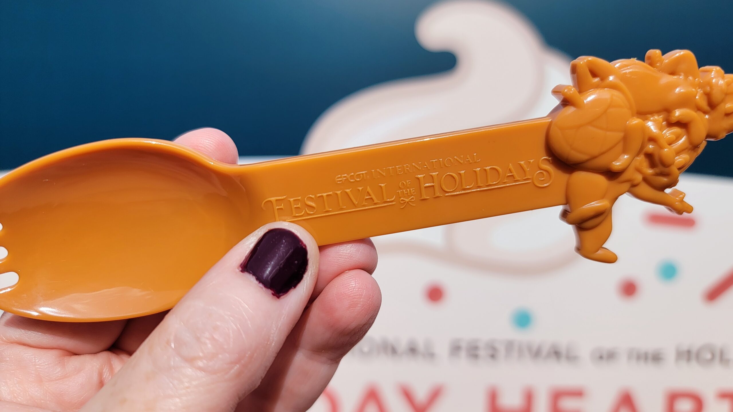 New Chip and Dale Spork Debuts at the 2022 EPCOT International Festival ...