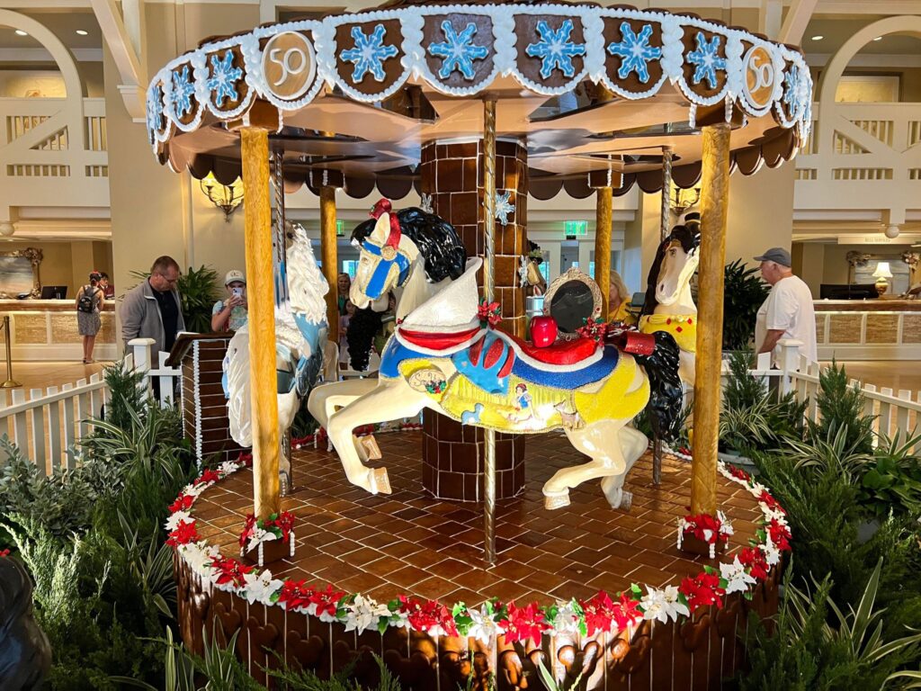 Gingerbread Carousel Returns to Disney's Beach Club Resort | Chip and ...