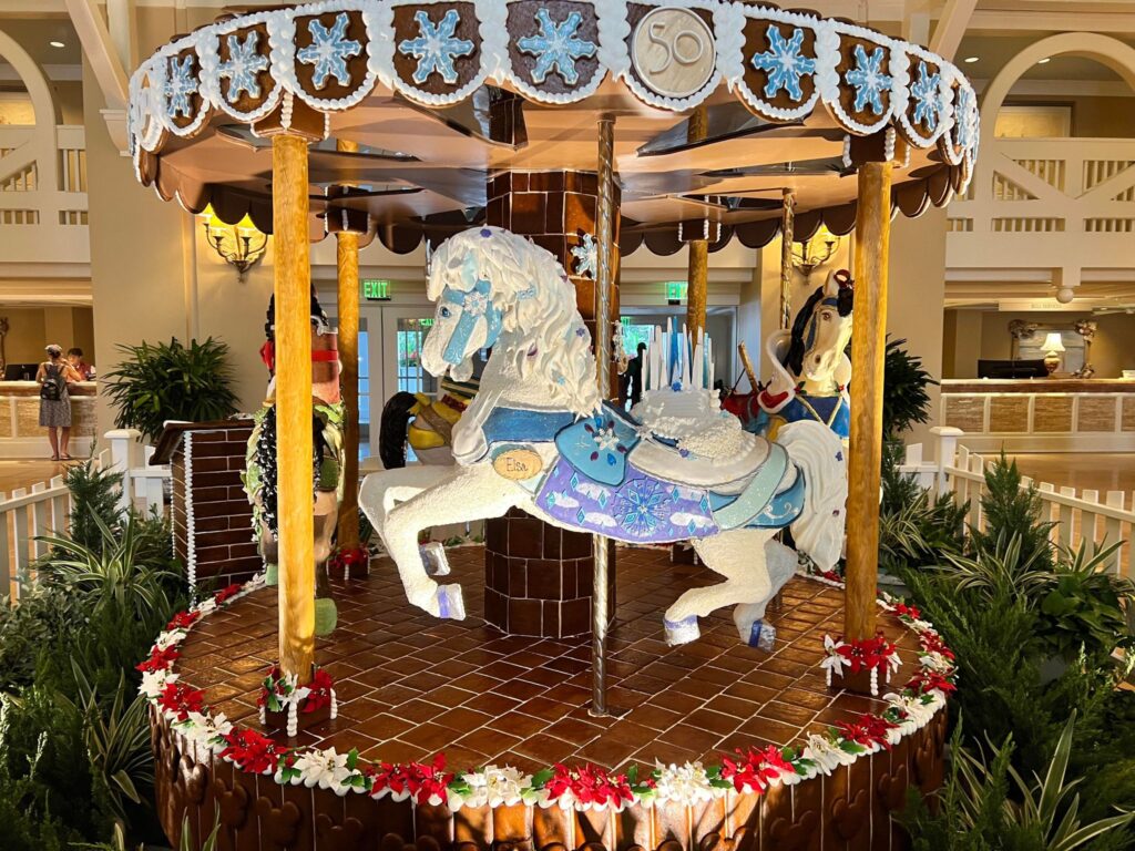 Gingerbread Carousel Returns to Disney's Beach Club Resort | Chip and ...