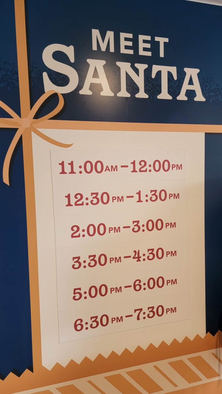 Meet Santa Claus at the Odyssey Building in Epcot for the Holidays ...