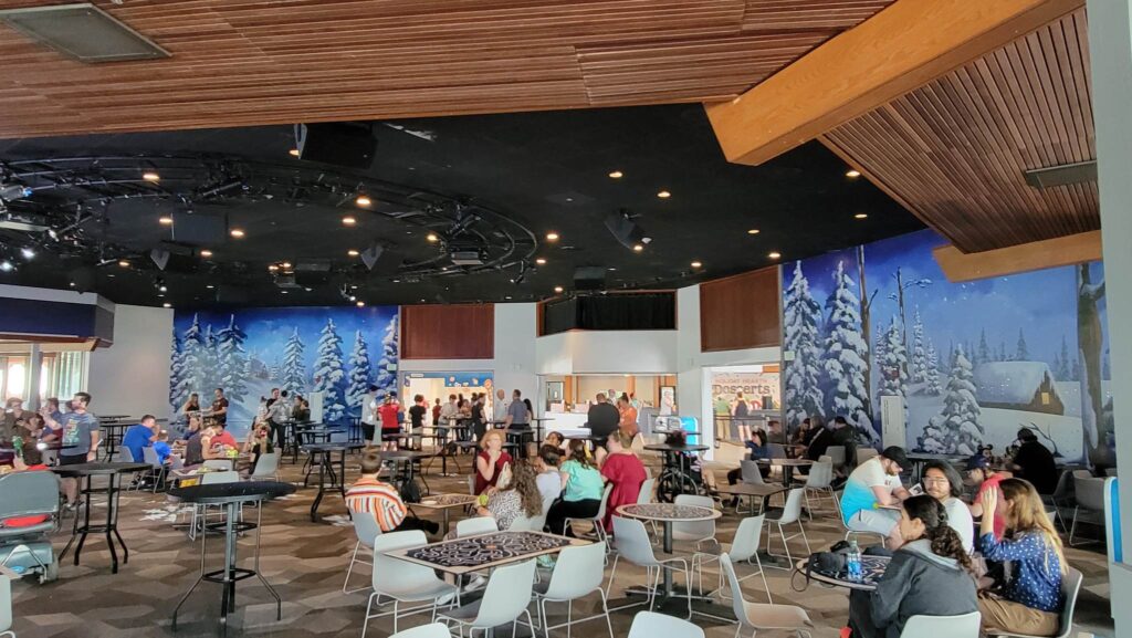 Meet Santa Claus at the Odyssey Building in Epcot for the Holidays ...