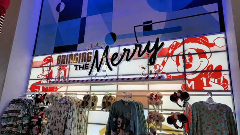 Creations Shop in Epcot Now Decorated for Christmas | Chip and Company