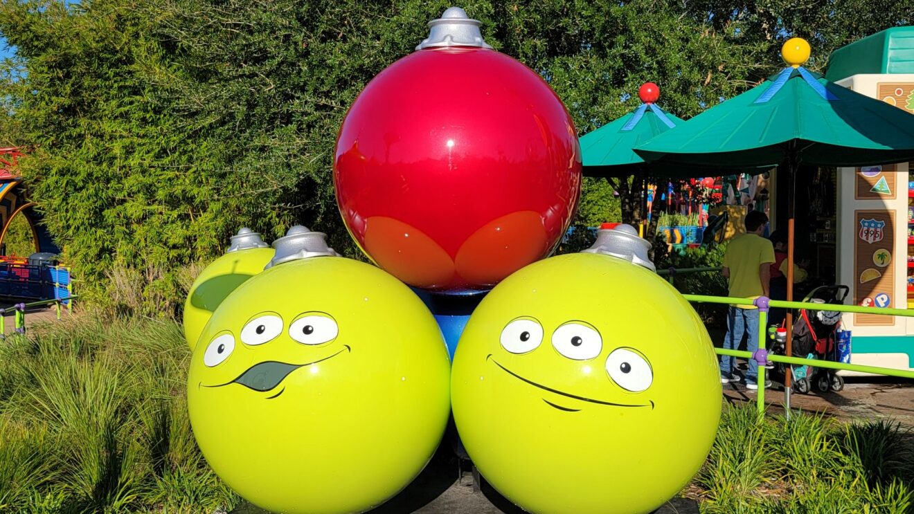 Toy Story Land Decorated for the Holidays in Hollywood Studios | Chip ...