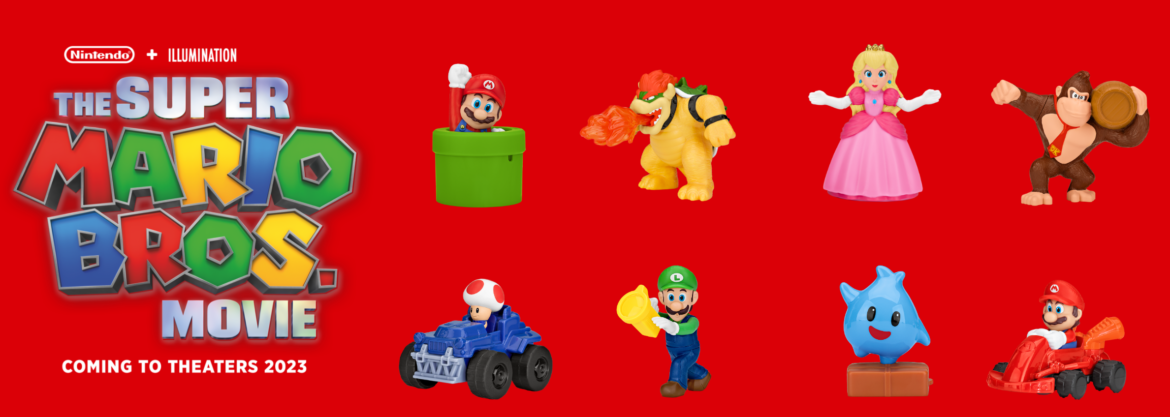 Super Mario Brothers Happy Meals are Now Available at McDonald's | Chip ...