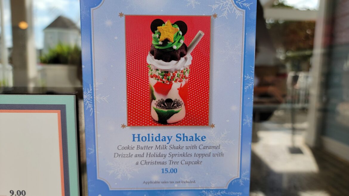 This Holiday Shake from Beaches & Cream is worth the walk from Epcot ...