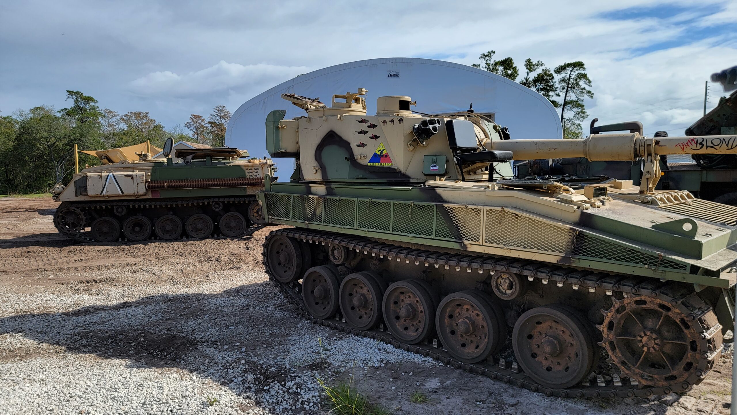 You can drive an FV433 Abbott Tank at Tank America in Orlando | Chip ...