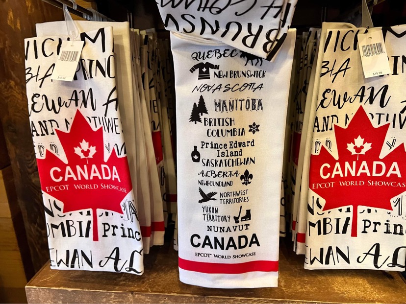 New Canada Pavilion Merchandise Available At Epcot! | Chip and Company
