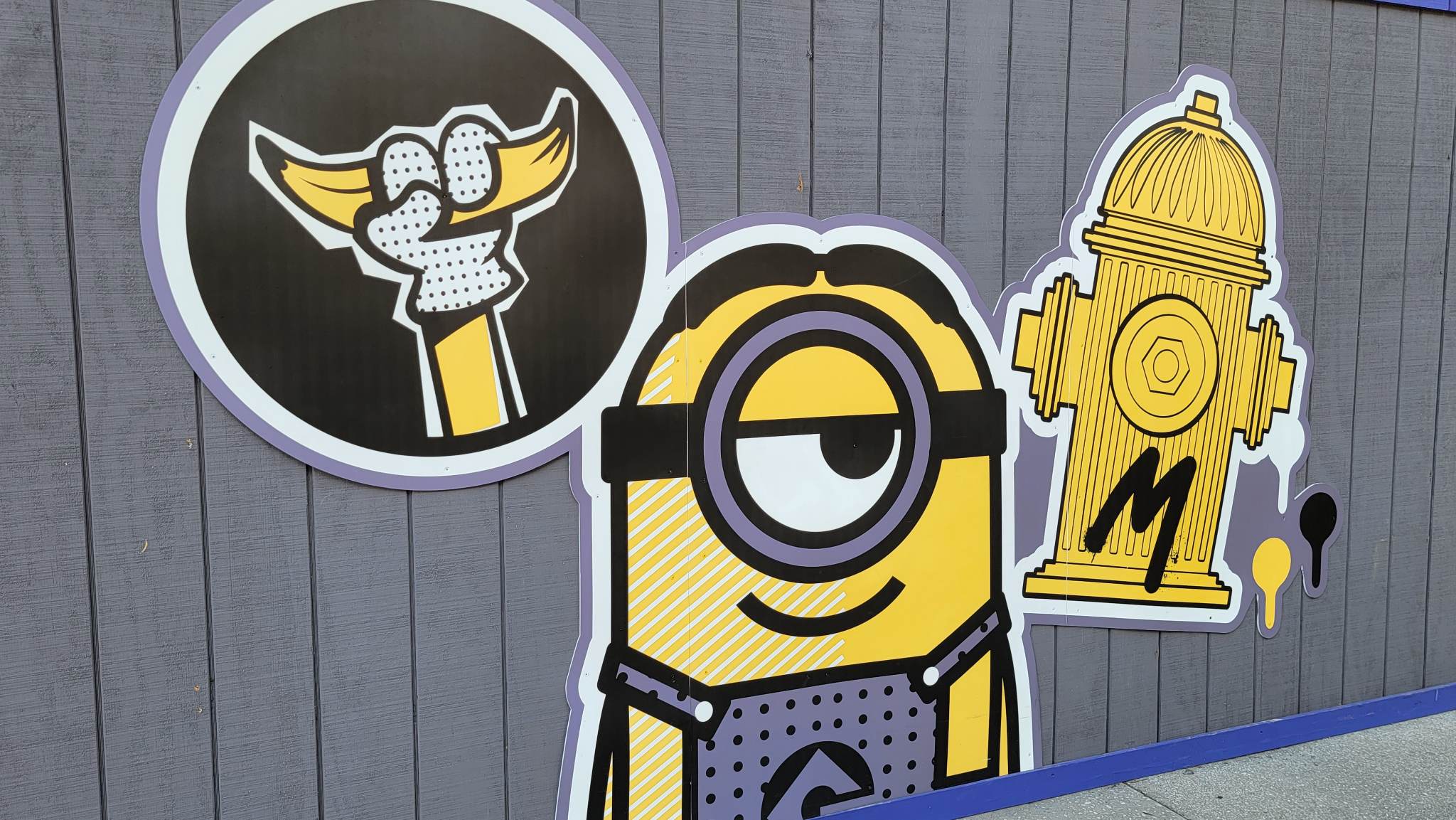 Closer Look at the Construction for New Minions Ride and Cafe at ...