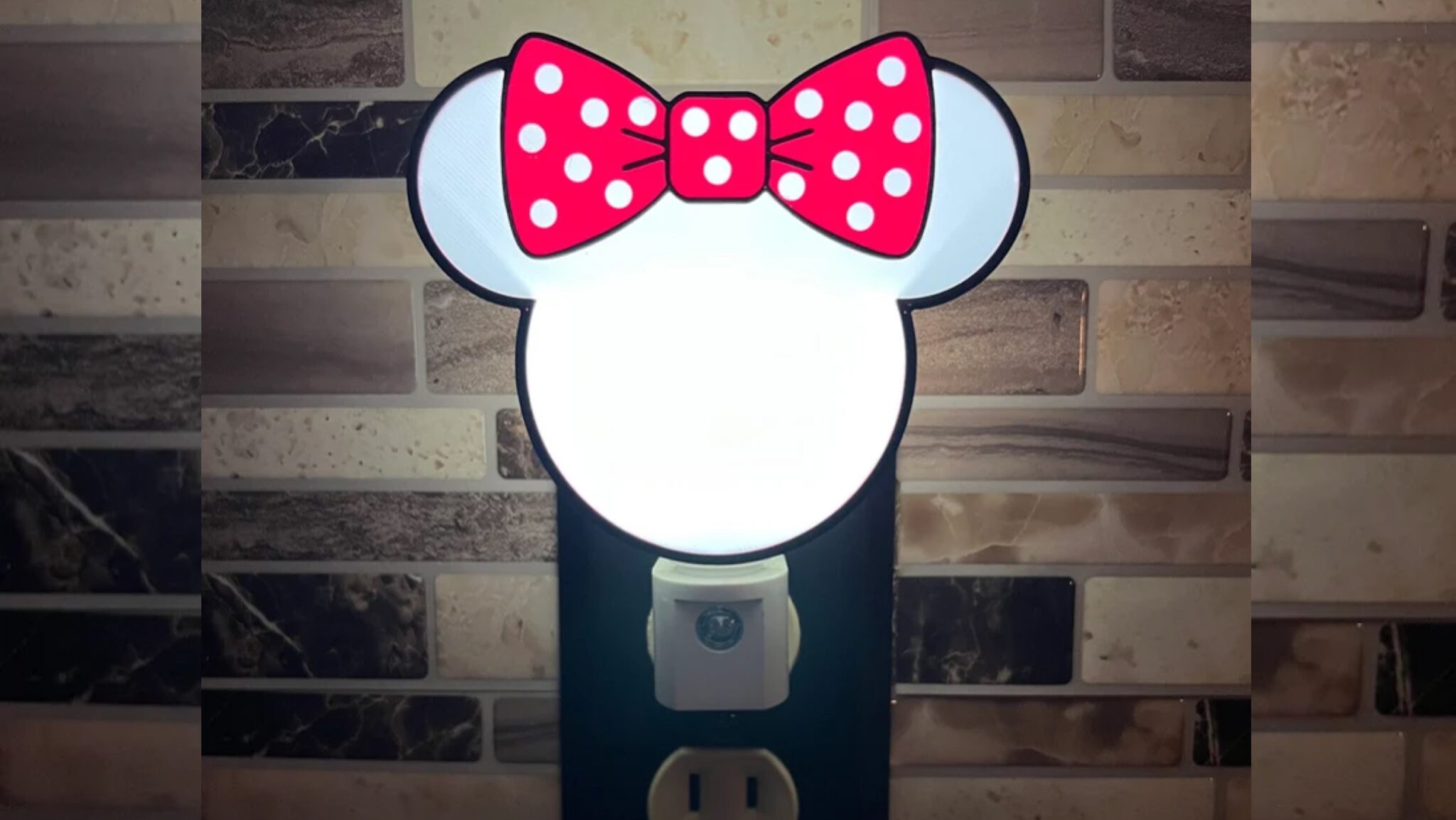 Magical Minnie Mouse Night Light To Add To Any Room In Your House ...