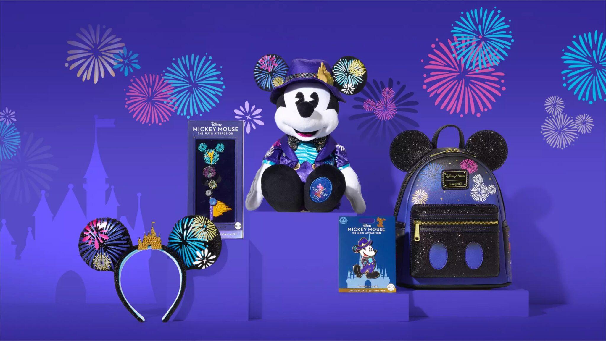 Mickey The Main Attraction Cinderella Castle Fireworks Collection ...