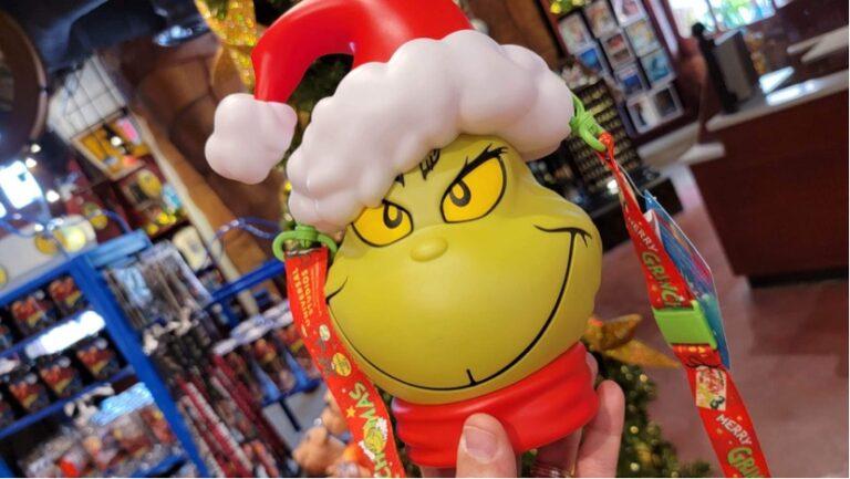 New Grinch Popcorn Bucket Available At Universal Studios Orlando ...
