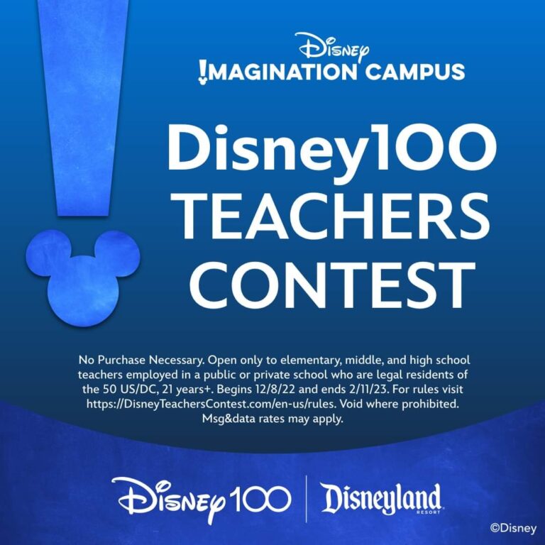 Teachers Enter for a Chance to Attend Disney Imagination Campus 100 ...