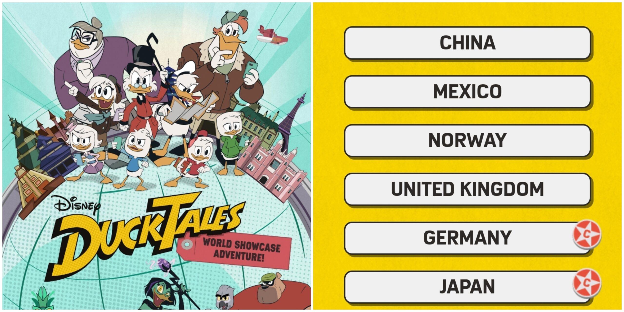 We Try Out the New Ducktales World Showcase Adventure in Epcot | Chip ...