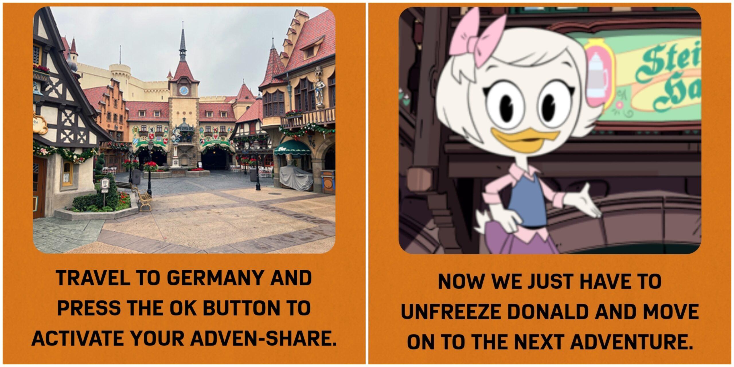 We Try Out the New Ducktales World Showcase Adventure in Epcot | Chip ...
