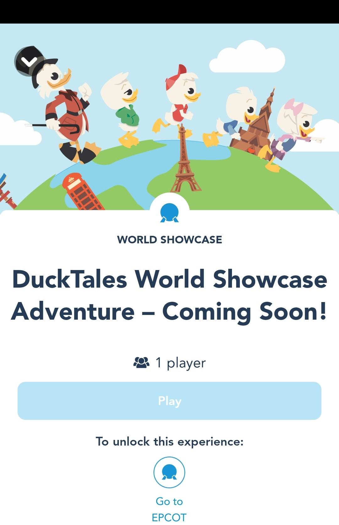 DuckTales World Showcase Adventure Game Now on Play Disney Parks App ...