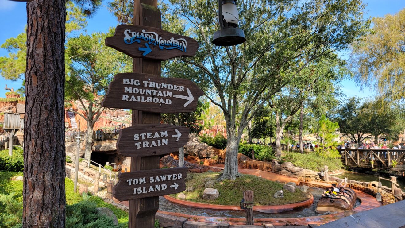 Iconic Splash Mountain Sign has gone Missing Prior to Tiana's Bayou ...
