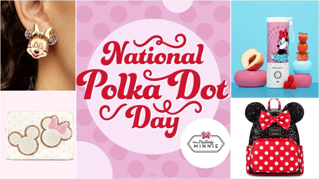 Celebrate National Polka Dot Day On January 22 With Minnie Mouse ...