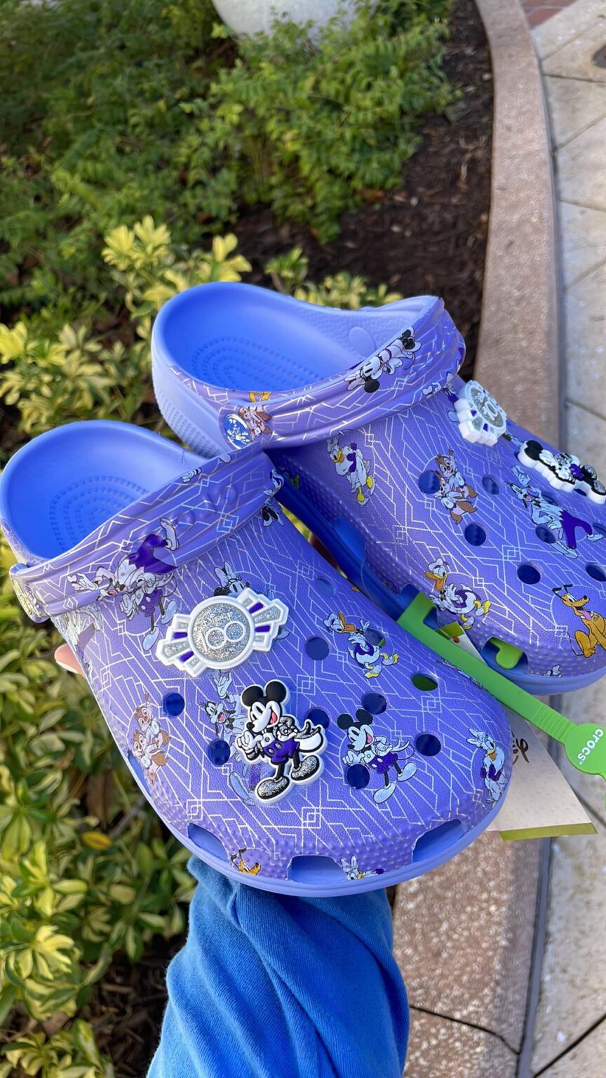 NEW Disney100 Crocs Spotted at Disney World | Chip and Company