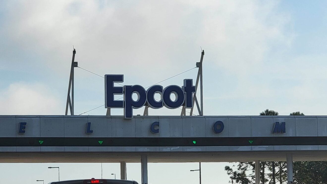 Iconic EPCOT Sign has Gone Missing | Chip and Company