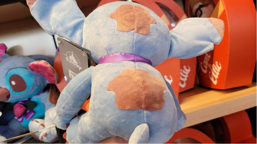 Adorable Stitch Valentine's Day Plush Available At Epcot! | Chip and ...