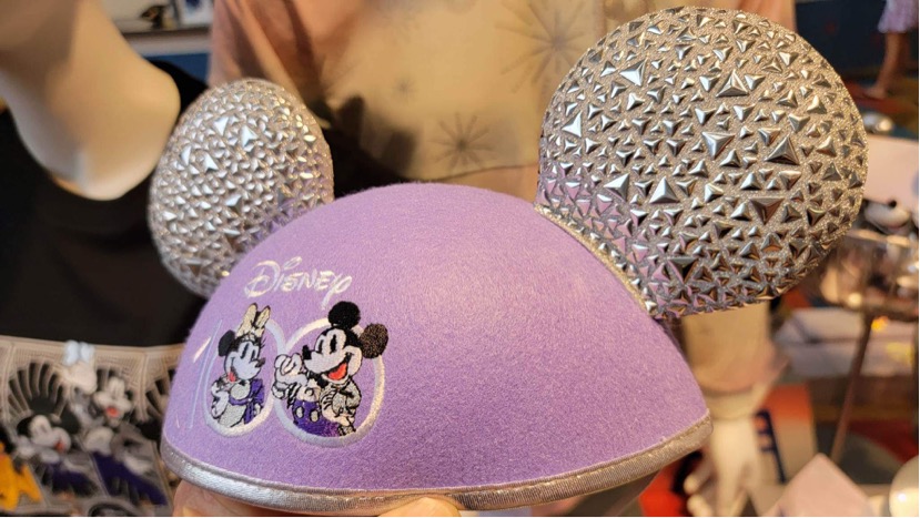 New Mickey And Minnie Disney100 Ear Hat To Celebrate 100 Year Of Wonder ...