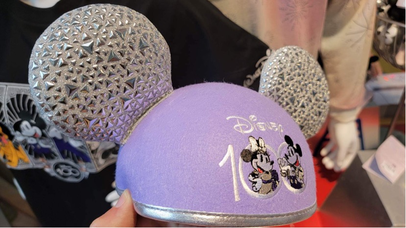 New Mickey And Minnie Disney100 Ear Hat To Celebrate 100 Year Of Wonder ...
