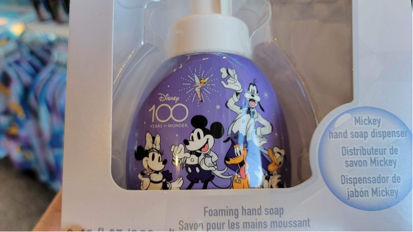Disney100 Hand Soap Dispenser Spotted At Walt Disney World! | Chip and ...