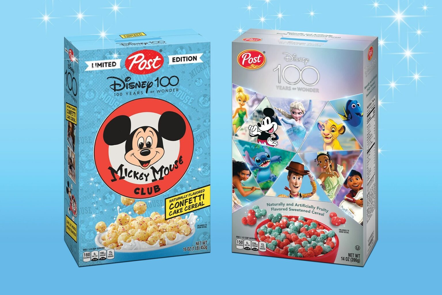 Disney & Post Partner Up To Launch New Cereals for the Disney 100 ...