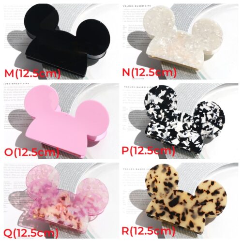 Mickey Mouse Hair Claw Clips