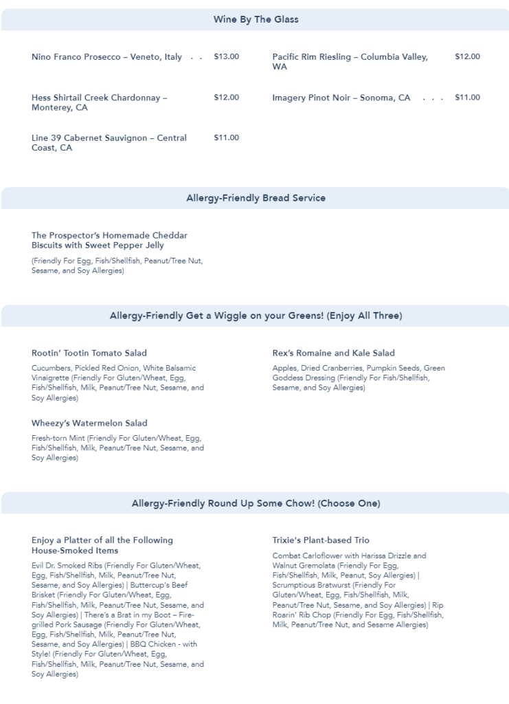 Lunch and Dinner Menu Revealed for Roundup Rodeo BBQ | Chip and Company